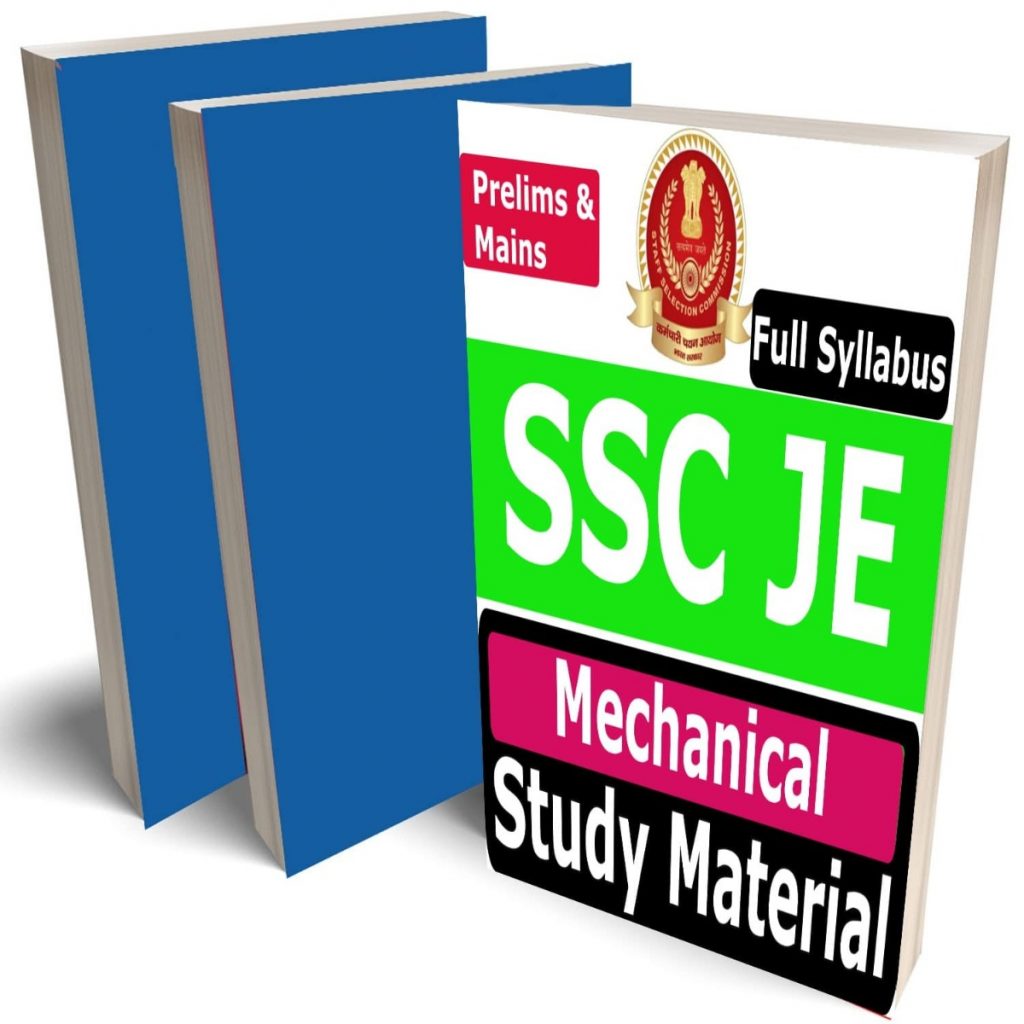 SSC JE Mechanical Study Material (ME), Buy Full Syllabus Covered ...