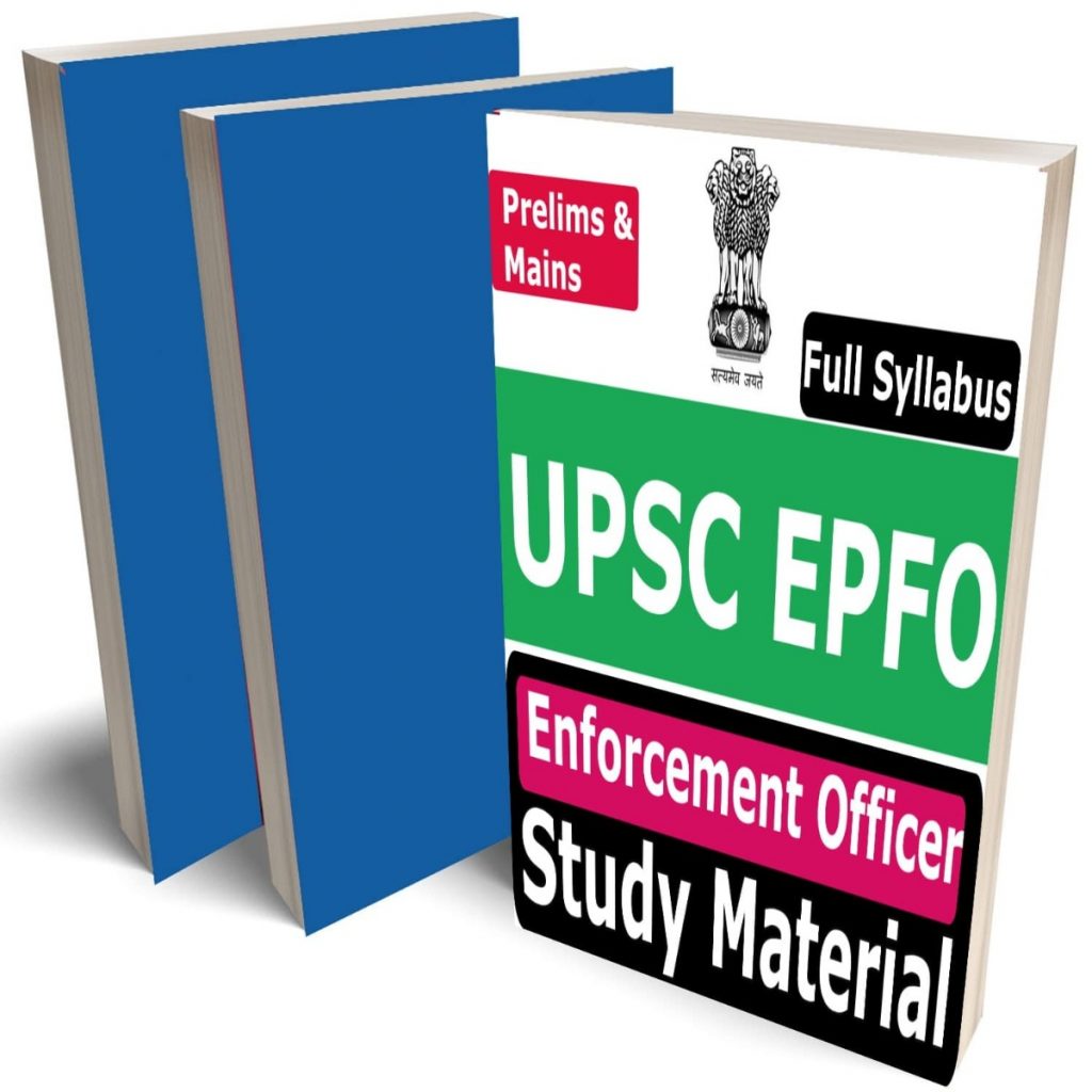 UPSC EPFO Study Material 2023, Buy Full Syllabus Covered Books (Best ...